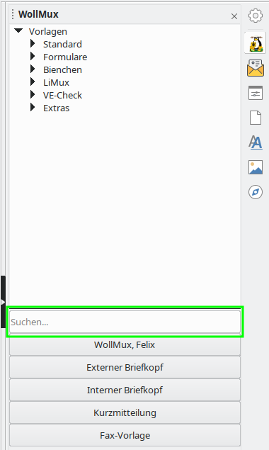 Documentation/WollMux/WollMuxBar - The Document Foundation Wiki