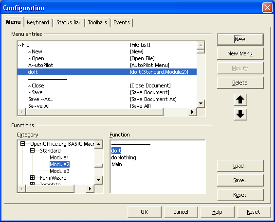 File:Configuration Menu.png - The Document Foundation Wiki