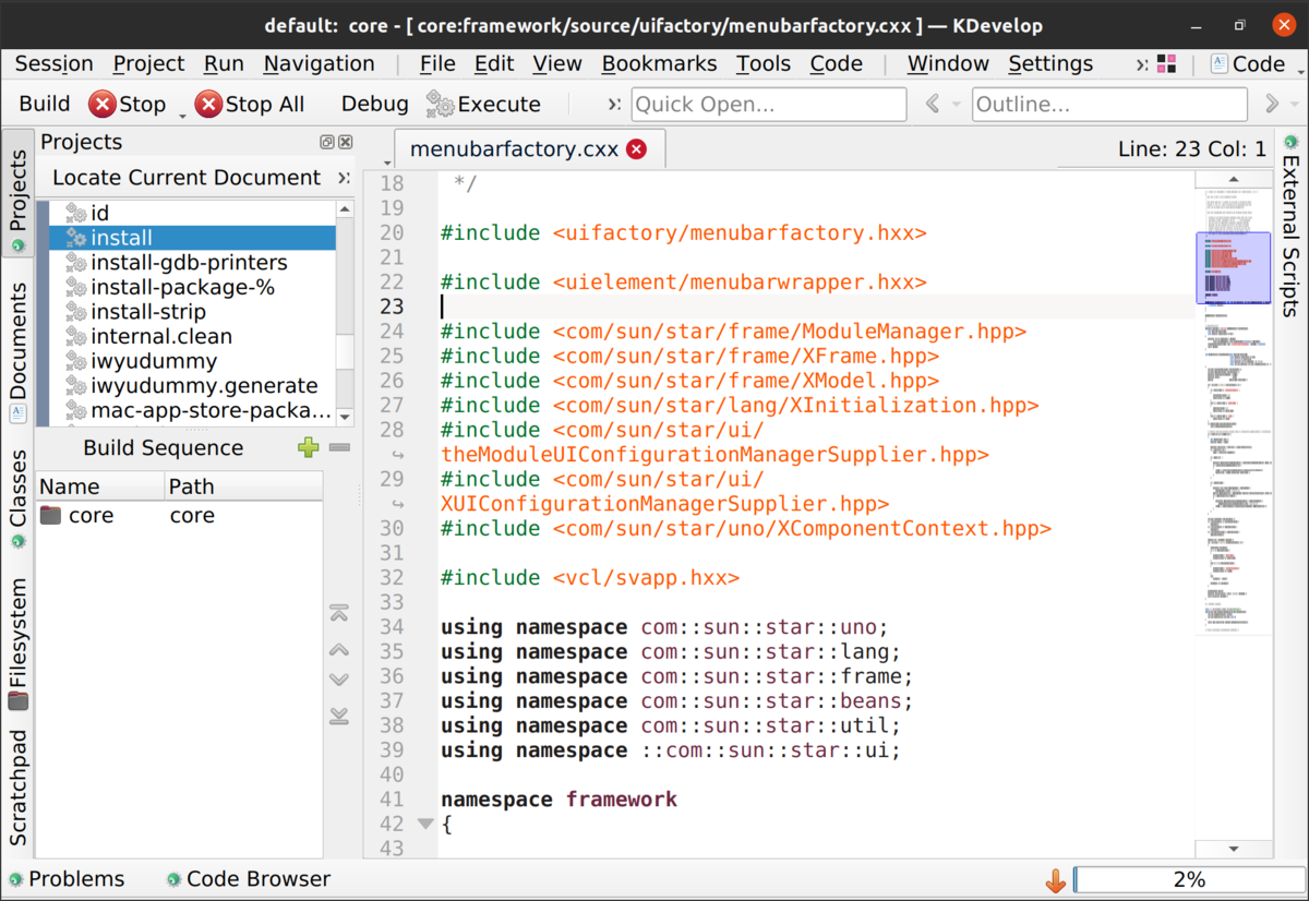 Development/IDE - The Document Foundation Wiki