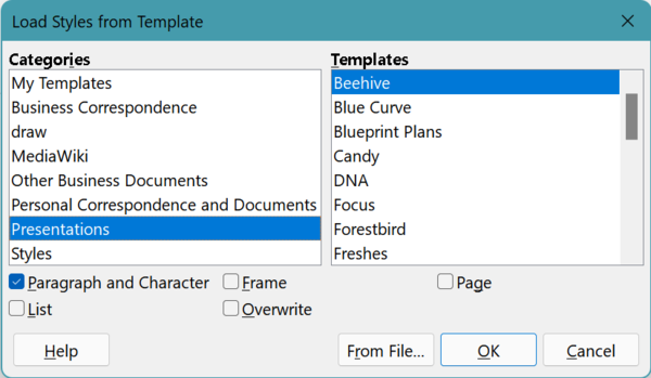 Transfer Styles in Writer - The Document Foundation Wiki