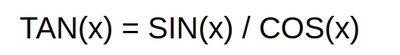 Documentation/Calc Functions/TAN - The Document Foundation Wiki