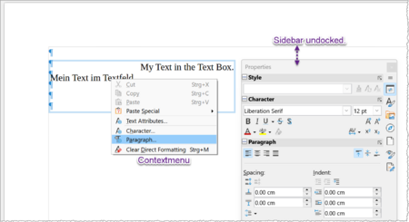Text Box in Writer - The Document Foundation Wiki