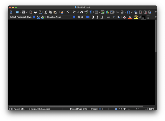 macOS Dark Mode - The Document Foundation Wiki