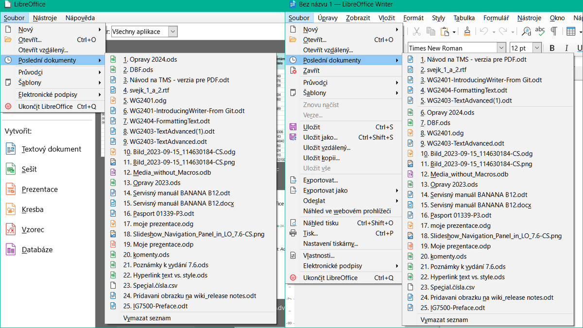 Poznámky k vydání 7.6 - The Document Foundation Wiki