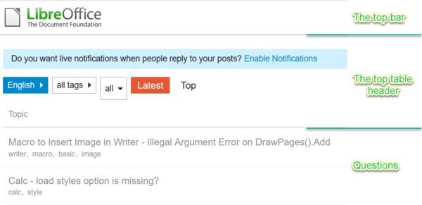 Ask/Guide - How to use the Ask site - The Document Foundation Wiki
