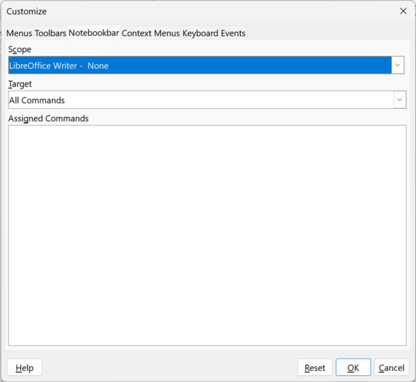 Customise with Tools Customize Menu - The Document Foundation Wiki