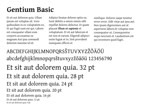 Fonts - The Document Foundation Wiki