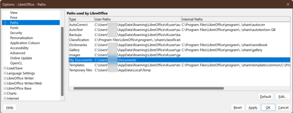 File locations - The Document Foundation Wiki