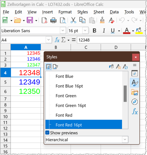Cell Styles in Calc - The Document Foundation Wiki