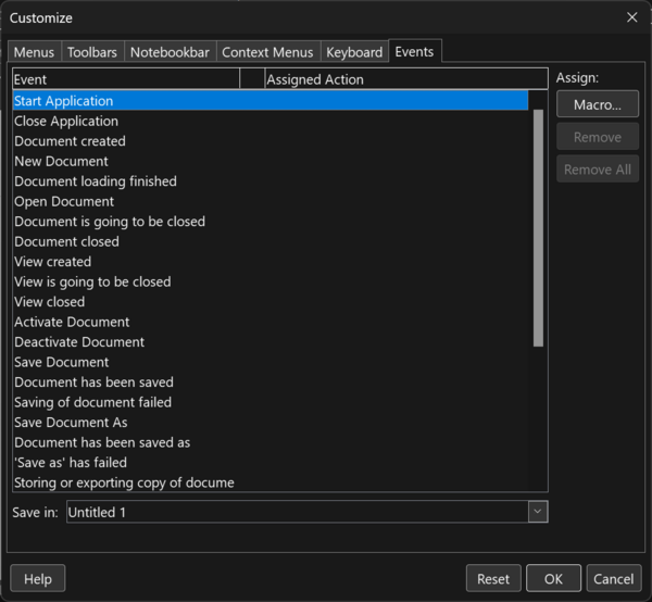 Customise with Tools Customize Menu - The Document Foundation Wiki