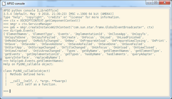 Designing & Developing Python Applications - The Document Foundation Wiki