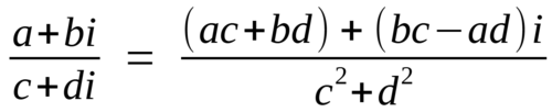 Documentation/Calc Functions/IMDIV - The Document Foundation Wiki