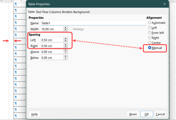 Creating a table in Writer - The Document Foundation Wiki