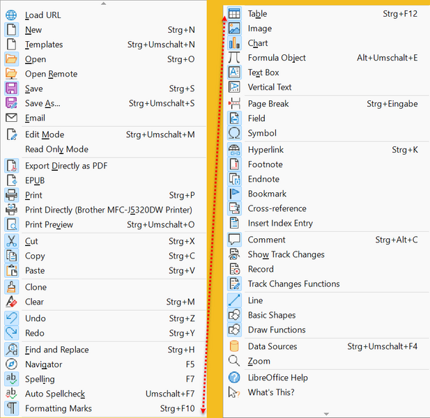 User interface in Writer - The Document Foundation Wiki