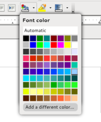 Design/Whiteboards/Color Handling - The Document Foundation Wiki