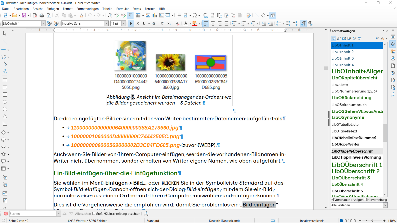 Insert and edit images in Writer Part 1 - The Document Foundation Wiki