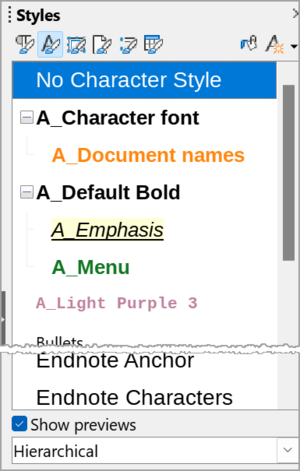 Character Styles in Writer - The Document Foundation Wiki