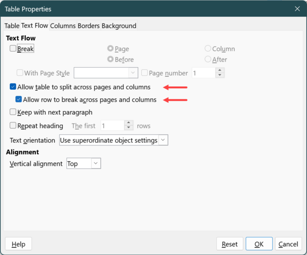Creating a table in Writer - The Document Foundation Wiki